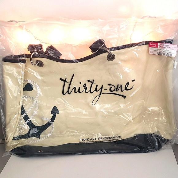 thirty-one | Bags | Thirty One Canvas Crew Tote | Poshmark